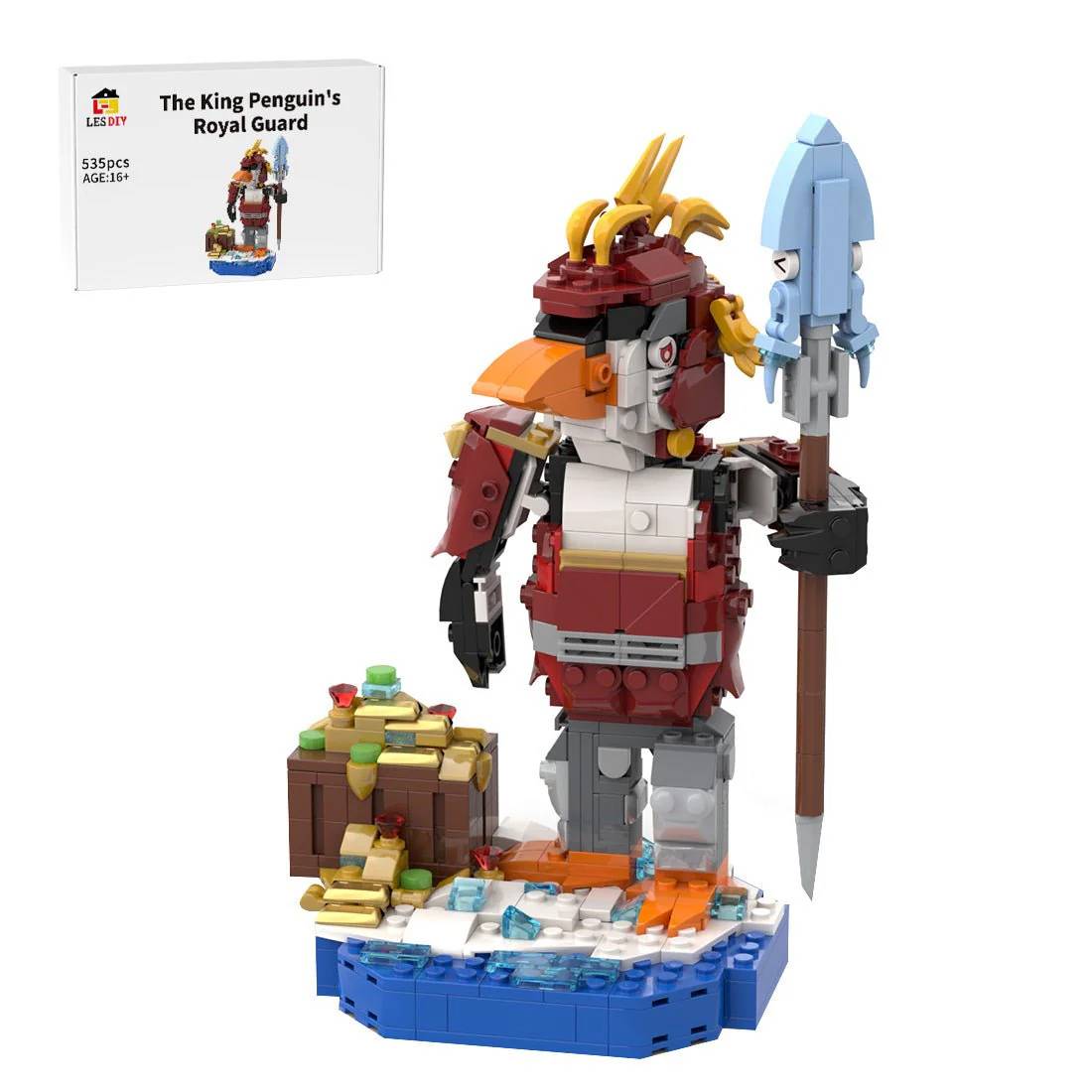 LesDiy The King Penguin's Royal Guard • Set 3619443