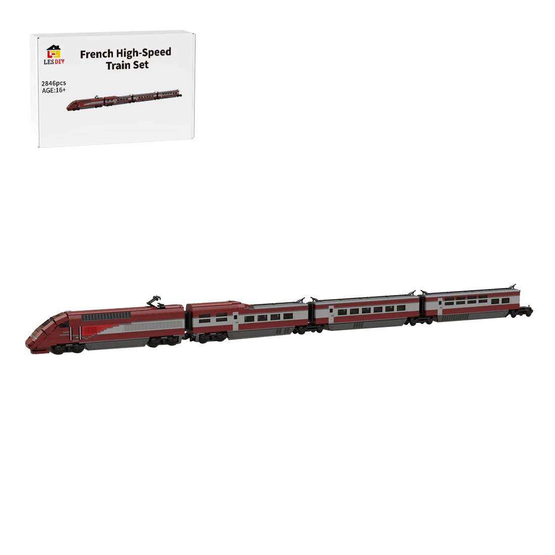 LesDiy Thalys PBKA High Speed Train • Set 3620395 • SetDB