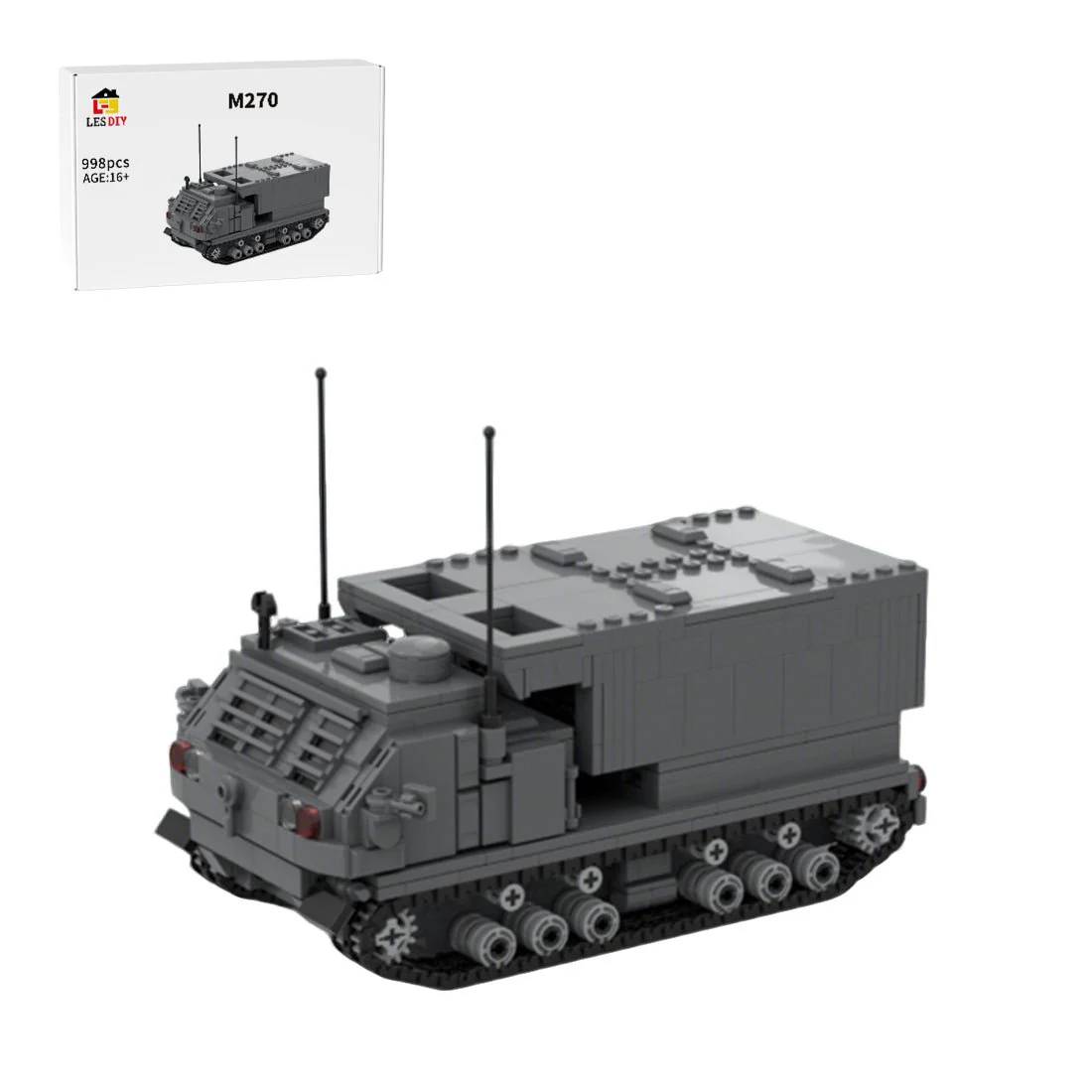 LesDiy M270 Military Combat Vehicle • Set 3659555 • SetDB