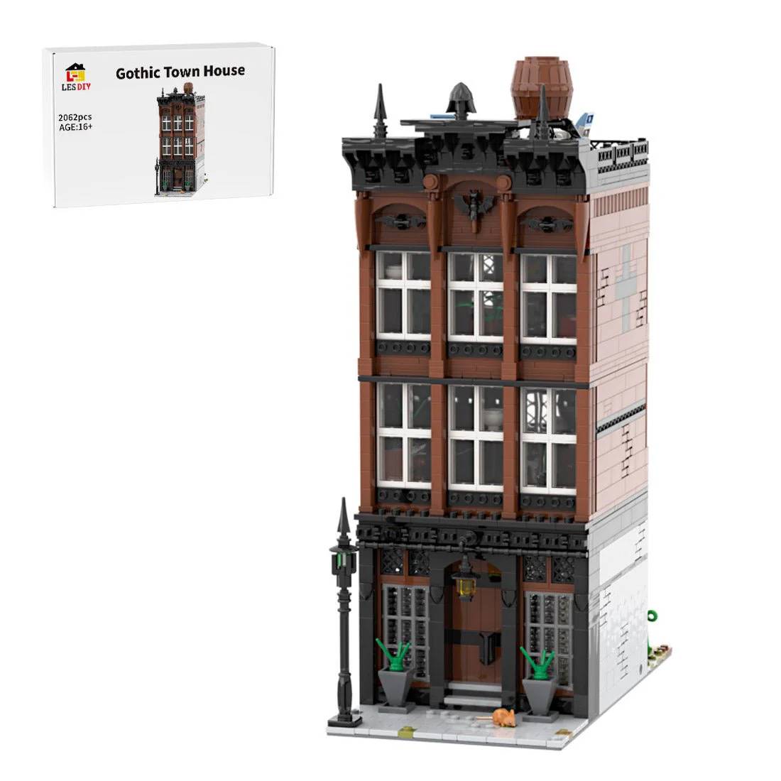 LesDiy Gothic Town House • Set 3664405 • SetDB