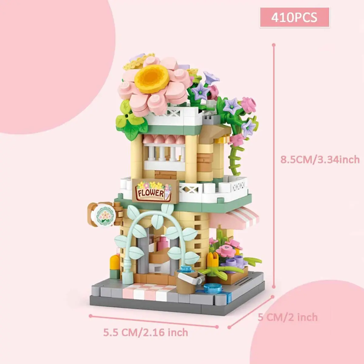 LOZ Florist • MINI BLOCKS • Set 8816 • SetDB