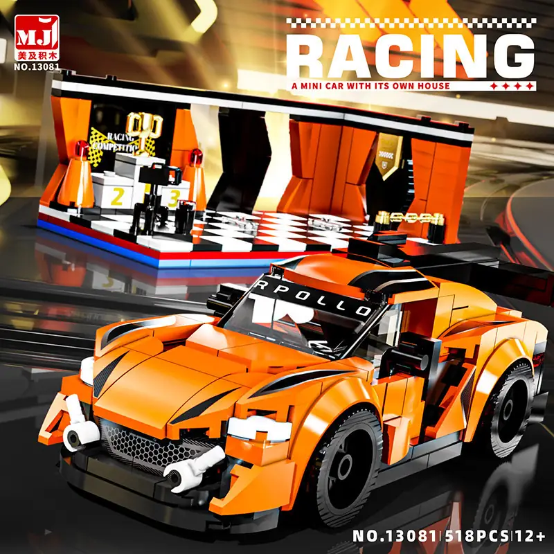 MJI Sports Car • Set 13081 • SetDB • Merlins Bricks