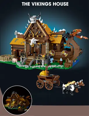 Reobrix Medieval Tavern THE CRUSADER'S INN • Set 66017