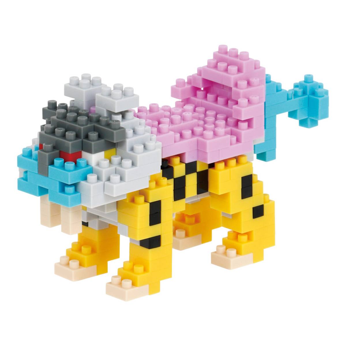 nanoblock Pokémon Raikou • DIAMOND BLOCKS • Set NBPM-089