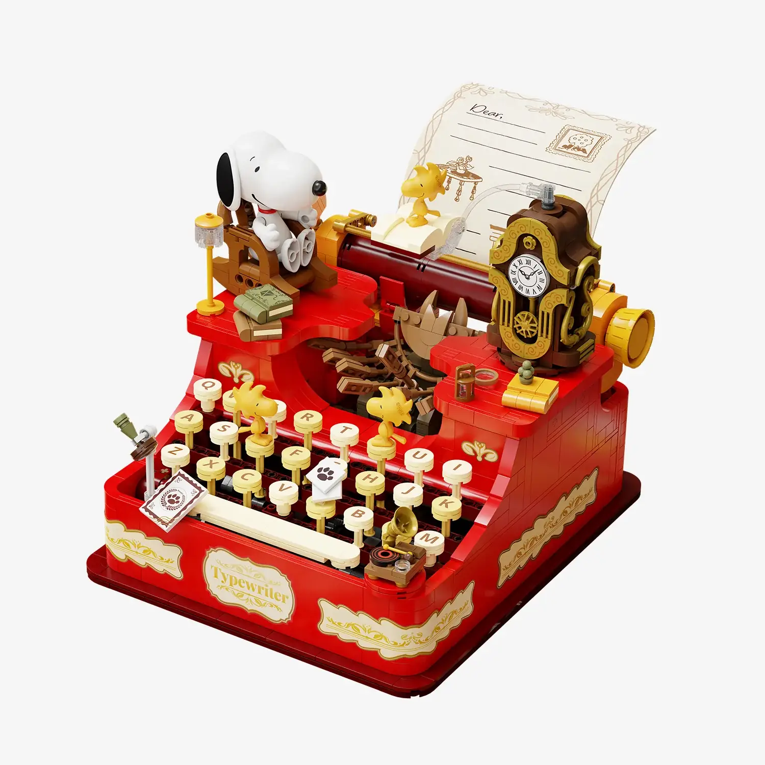 Pantasy Peanuts Snoopy Typewriter • Set 86917 • SetDB