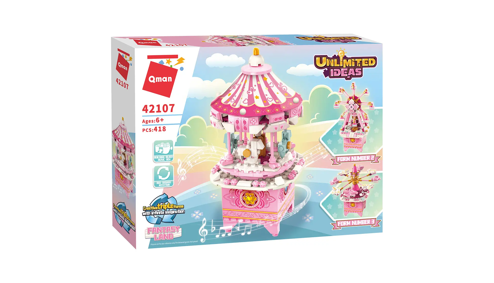 Qman Fantasy Land • Set 42107 • SetDB • Merlins Bricks