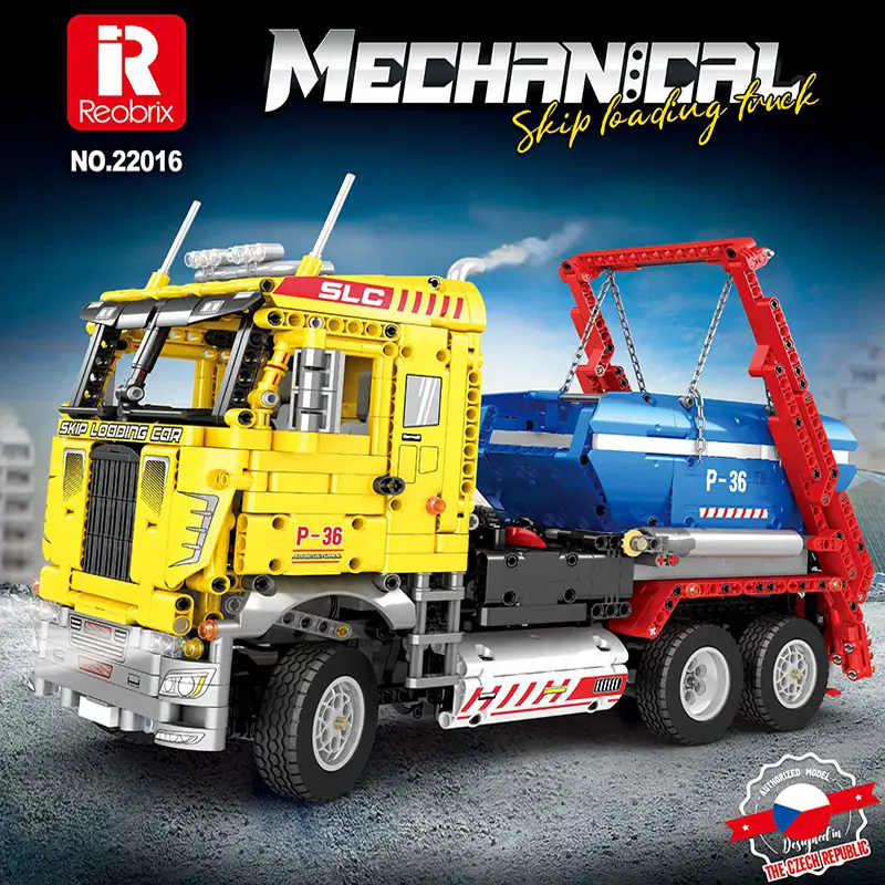 Reobrix Bucket Loader Truck Dynamic Version • Set 22016