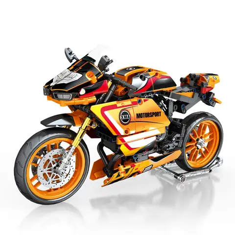 Reobrix G310R Motorbike • Set 82001 • SetDB • Merlins Bricks