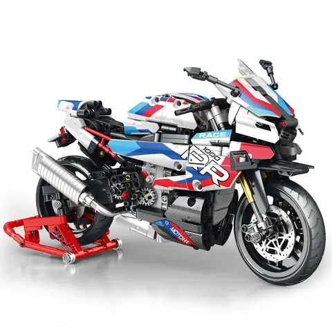 Reobrix G310R Motorbike • Set 82001 • SetDB • Merlins Bricks
