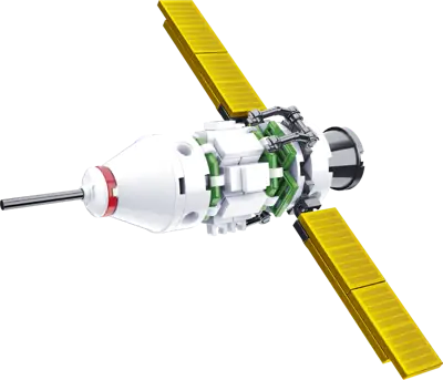 Sluban Saturn Landing Module • Set M38-B0923 • SetDB