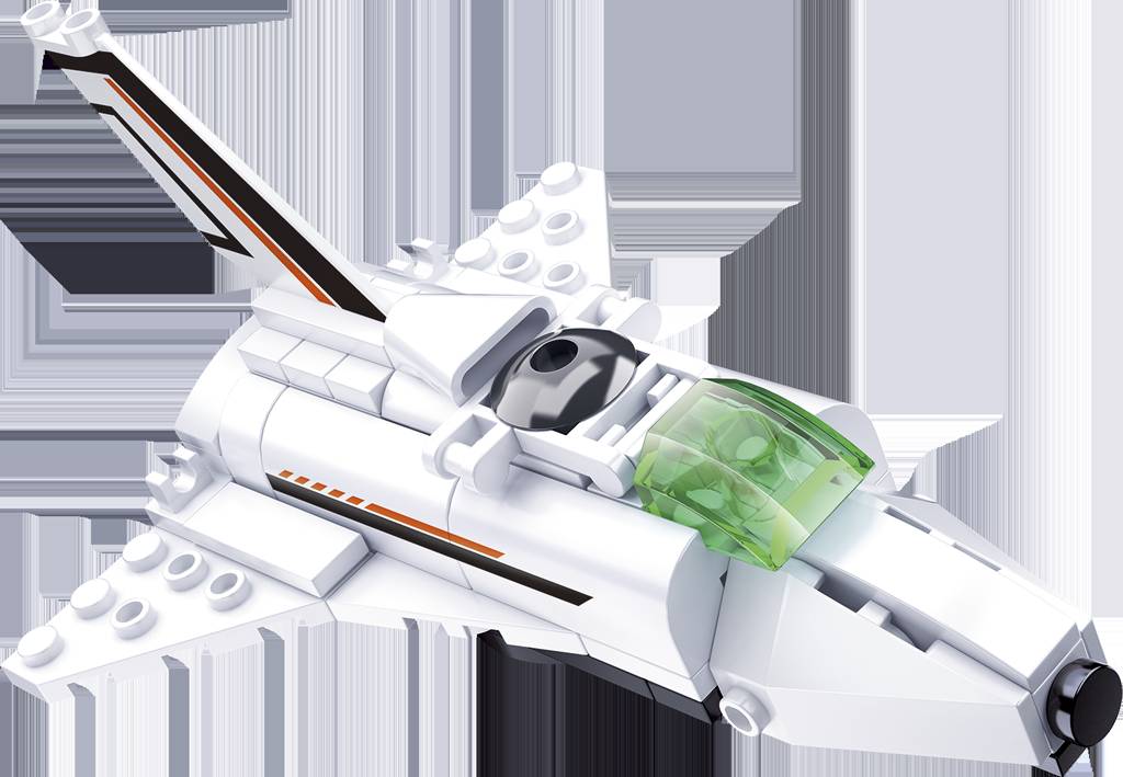 Sluban Space Shuttle • Set M38-B0731C • SetDB