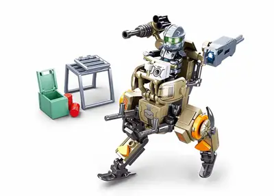 Sluban P.R. Mecha • Set M38-B1120 • SetDB • Merlins Bricks