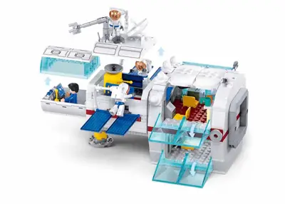 Sluban Saturn Landing Module • Set M38-B0923 • SetDB