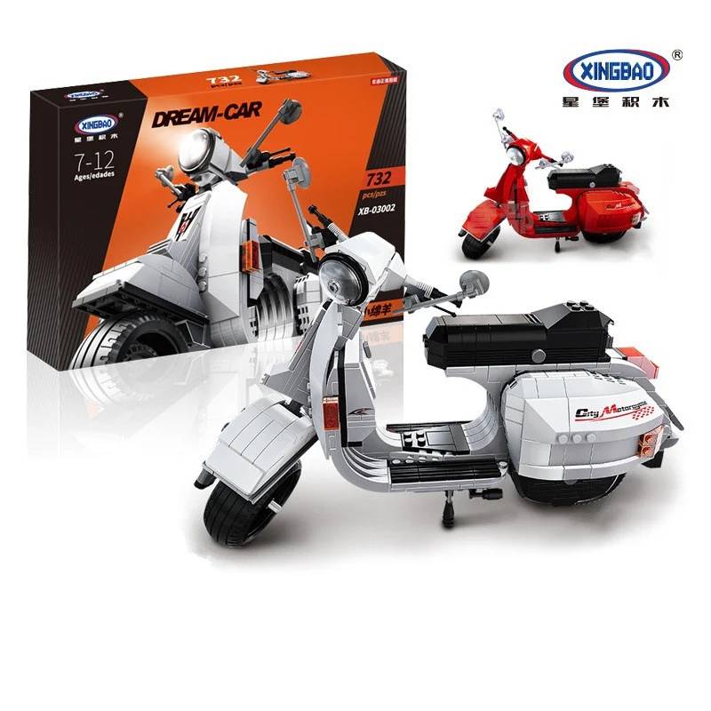 Xingbao P200 Moto • Set XB-03002 • SetDB • Merlins Bricks