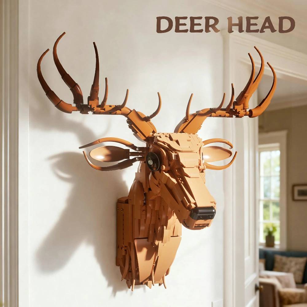 Xbert Deer Head • Set 66226 • SetDB • Merlins Bricks