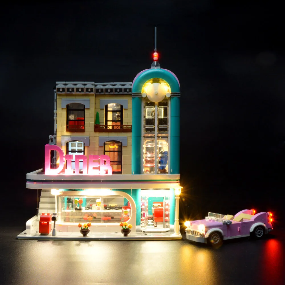 LEGO Creator Expert Downtown Diner • Set 10260 • SetDB