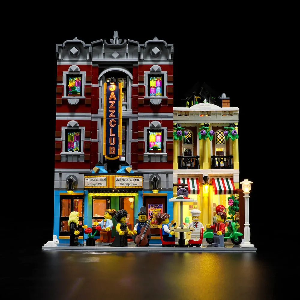 LEGO Icons Jazz Club • Set 10312 • SetDB • Merlins Bricks