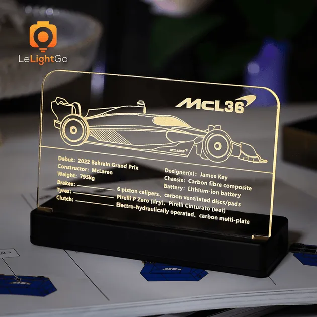 LEGO Technic McLaren F1 Race Car • Set 42141 • SetDB