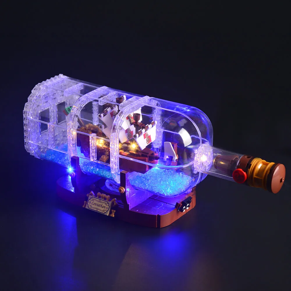 LEGO Ideas Ship in a Bottle • Set 21313 • SetDB