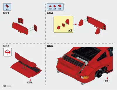 CaDA Classic Sports Car • Set C61045W • SetDB