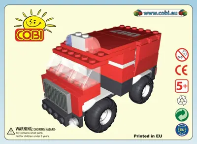 Cobi Support Vehicle • Set 1424 • SetDB • Merlins Bricks