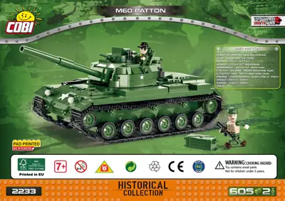 Cobi M60 Patton • Set 2233 • SetDB • Merlins Bricks