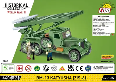 Cobi BM-13 Katyusha • Set 2280 • SetDB • Merlins Bricks