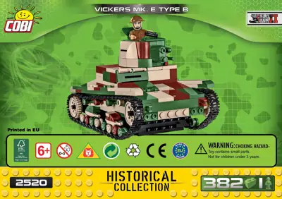 Cobi Vickers Mk. E Type B • Set 2520 • SetDB