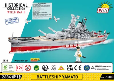 Cobi Battleship Yamato Executive Edition • Set 4832 • SetDB