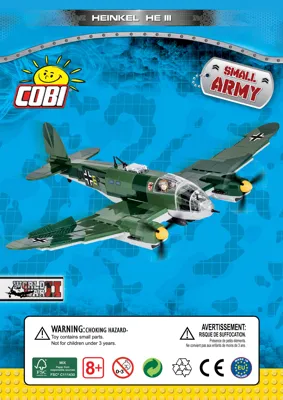 Cobi Heinkel He 111 P-4 • Set 5534 • SetDB • Merlins Bricks
