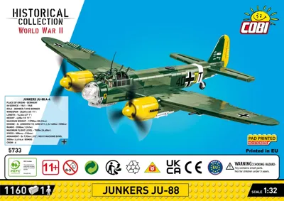Cobi Junkers Ju 88 • Set 5733 • SetDB • Merlins Bricks