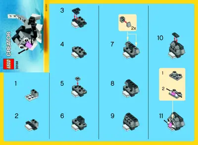 LEGO Creator Cute Kitten polybag • Set 30188 • SetDB