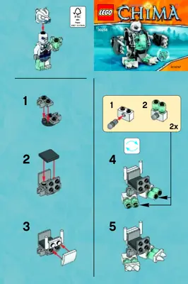 LEGO CHIMA Ice Bear Mech • Set 30256 • SetDB