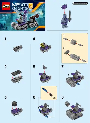 LEGO NEXO KNIGHTS Shrunken Headquarters • Set 30378 • SetDB