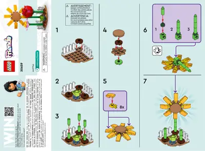 LEGO Friends Flower Garden • Set 30659 • SetDB