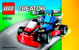 LEGO Creator Red Go-Kart • Set 31030 • SetDB
