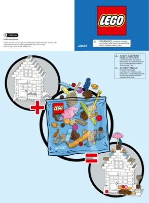 LEGO Summer Fun VIP Add-On Pack • Set 40607 • SetDB