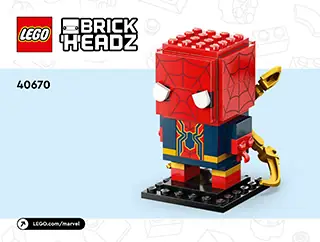 LEGO BrickHeadz Marvel Iron Spider-Man • Set 40670 • SetDB