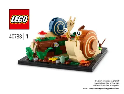 LEGO Ideas Friendly Snails • Set 40788 • SetDB