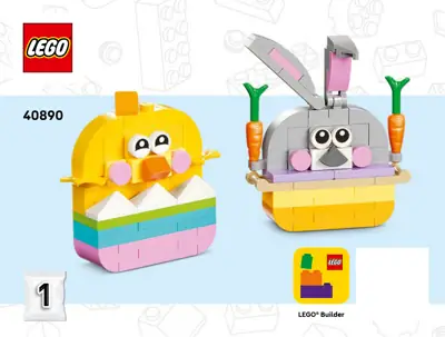 LEGO Holiday Easter Decorations • Set 40890 • SetDB