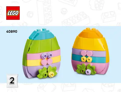 LEGO Holiday Easter Decorations • Set 40890 • SetDB