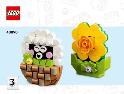 LEGO Holiday Easter Decorations • Set 40890 • SetDB