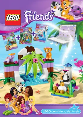 LEGO Friends Tiger's Beautiful Temple • Set 41042
