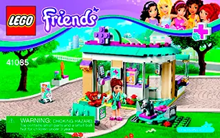 LEGO Friends Vet Clinic • Set 41085 • SetDB • Merlins Bricks