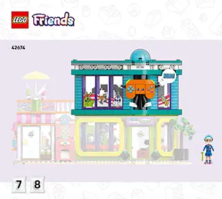 LEGO Friends Comic Book and Game Store • Set 42674 • SetDB