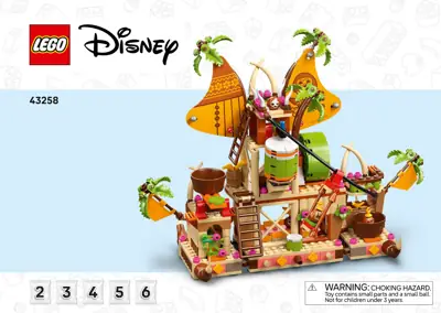 LEGO Disney Kakamora Barge • Set 43258 • SetDB