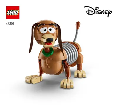 LEGO Disney Toy Story Slinky Dog Bookends • Set 43301
