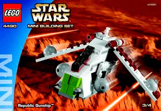 LEGO Star Wars Republic Gunship Mini • Set 4490 • SetDB