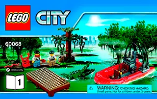 LEGO City Crooks' Hideout • Set 60068 • SetDB