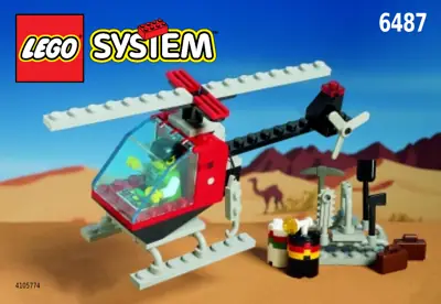 LEGO City Mountain Rescue • Set 6487 • SetDB